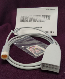 Philips 5 lead ECG patient trunk cable with AAMI/IEC M1668A Cables EKG ...