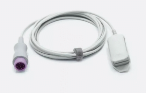 Mindray Compatible One Piece asimo SpO2 Sensor Adapters Patient Monitor ...