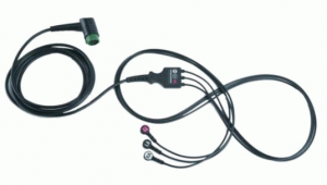 Stryker Physio Control ECG Cable with 3 Leads, Snap 11110-000029 Cables ...