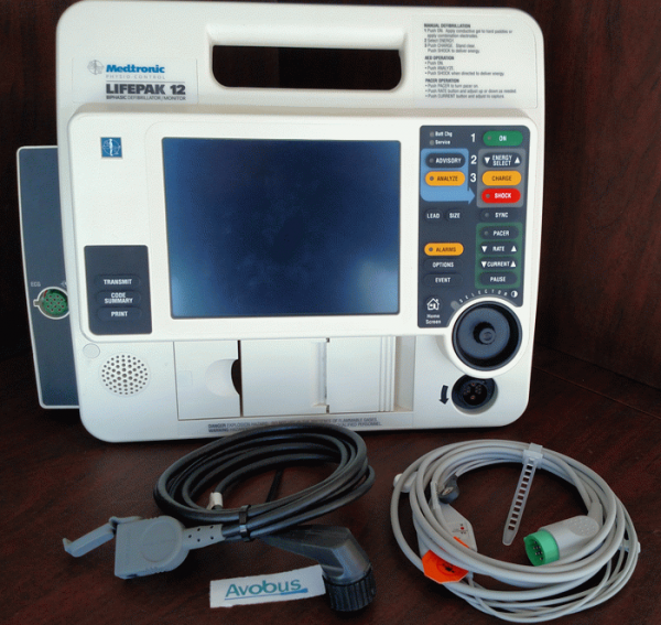 Physio Control Lifepak 12 - Avobus Medical Equipment
