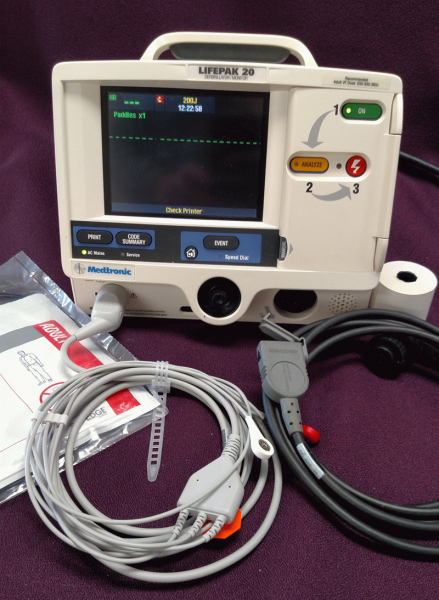 Physio Control Lifepak 20 - Avobus Medical Equipment