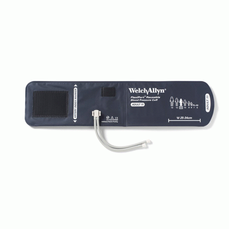 Welch Allyn Reusable Flexiport Cuff With Tube Locking Connector Reuse Mq Blood Pressure