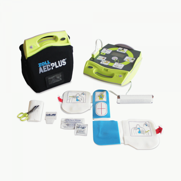 Zoll AED Plus Defibrillator with PlusTrac Pro 8000-004011-01 AED Units AEDs