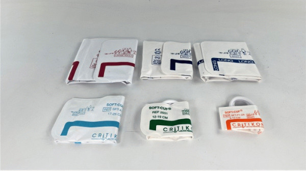 GE Critikon Soft-Cuf Blood Pressure Cuff Dinamap and GE - Avobus ...