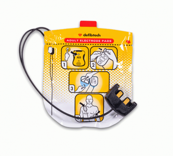 Defibtech Adult Defibrillation Pads DDP-2001 Pads AED Accessories