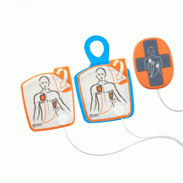 Cardiac Science Defibrillation Pads - ICPR Pads XELAED002B Pads AED ...