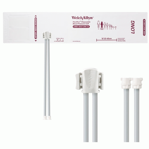 Welch Allyn Disposable FlexiPort Cuff SOFT-12L-2MQ - Avobus Medical ...