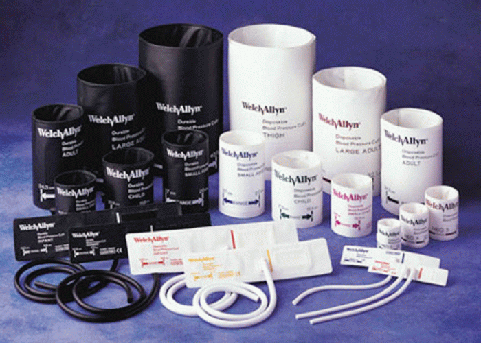 Welch Allyn Neonatal Disposable BP Cuffs with 1 Tube, Neonate 5 5082 ...
