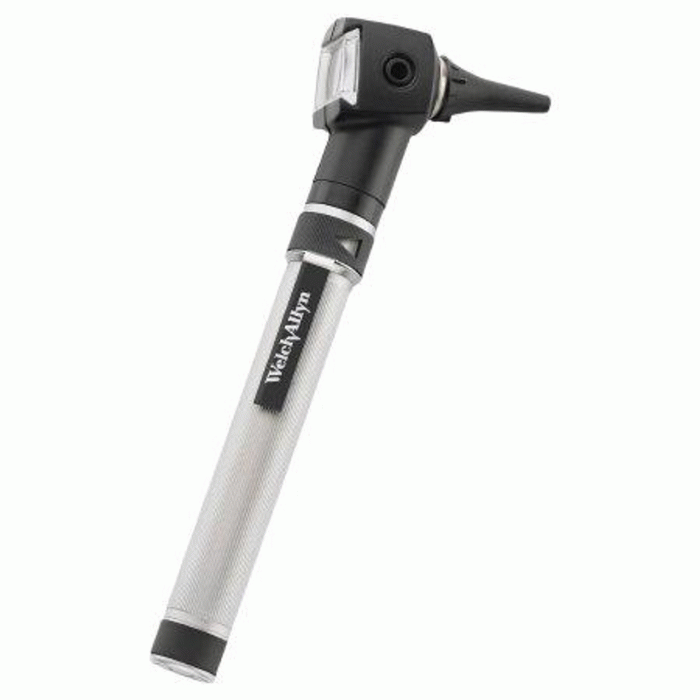 Welch Allyn PocketScope Otoscope with AA Alkaline Battery Handle & Soft ...