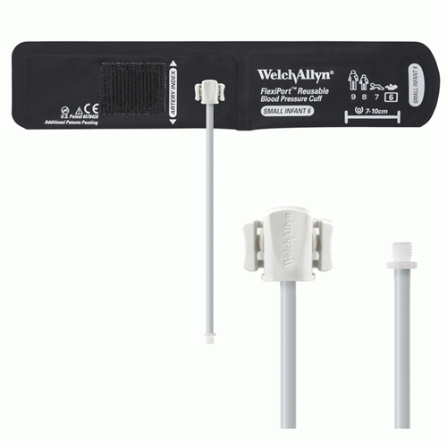 Welch Allyn Reusable FlexiPort Cuff with 1-Tube, Screw Connector REUSE ...