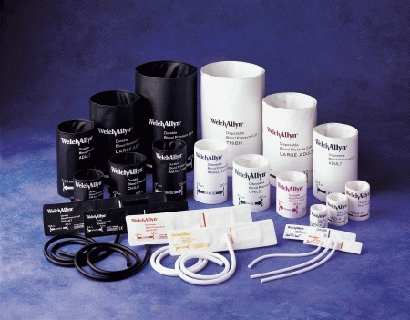 Welch Allyn Reusable FlexiPort Cuff with One-Piece REUSE-FP-MON Blood ...