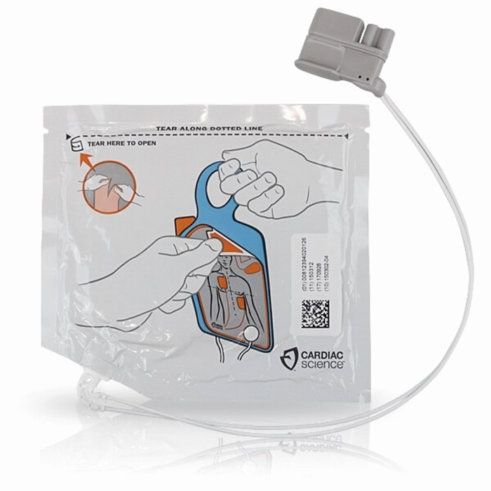 Cardiac Science Defibrillation Pads XELAED001B Pads AED Accessories cardiac-science-defibrillation-pads-xelaed001b-pads-aed-accessories