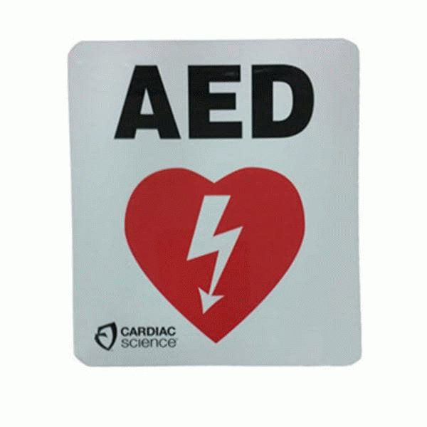 Zoll AED Window Decal 160-0163-001 Wall Signs AED Accessories