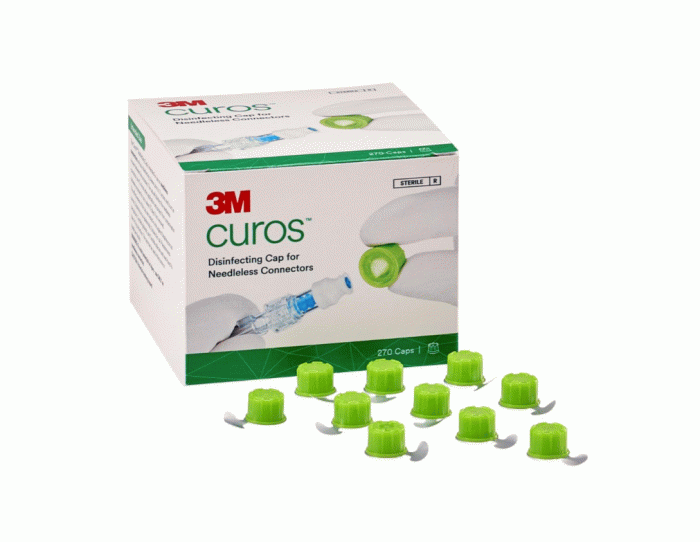 3M Curos Disinfecting Port Protector CFF1-270 Infusion Accessories