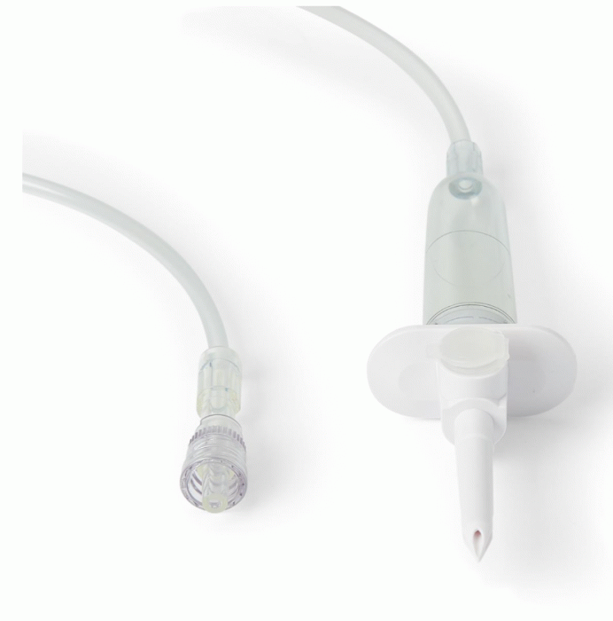 ICU Medical Clave Y-Site Plum Set, DEHP Free 14242-28 Infusion Sets ...