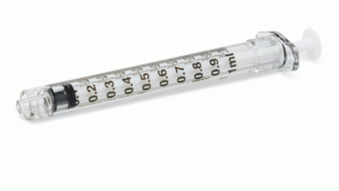 BD Luer-Lok Sterile Disposable Syringe 309628