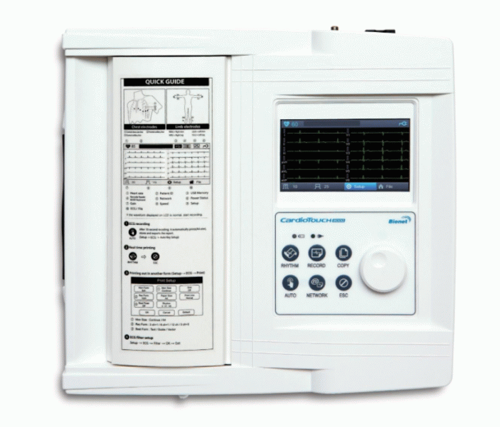 Bionet CardioTouch 3000 ECG ECG-3000 EKG Machine Units