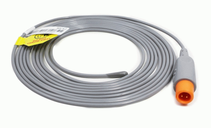 Edan 2-pin temperature probe 01.15.040253 Probe Patient Monitor