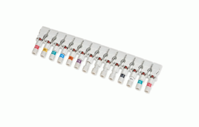 GE Compatible Connector Adapters with Tab Adapters for Lead Sets EKG ...
