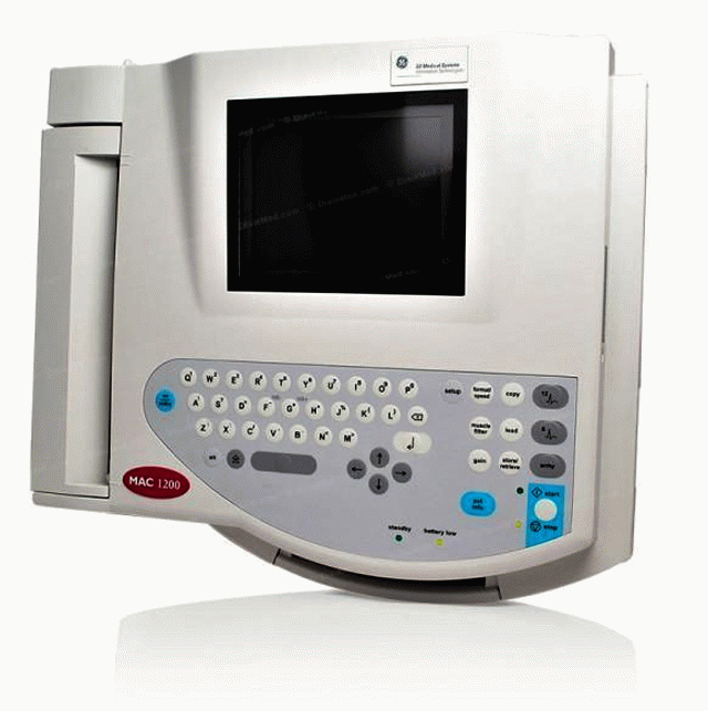 GE MAC 1200 Interpretive Resting EKG 2014042-001 Interpretive Resting ...