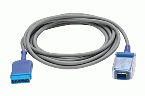 GE Nellcor Oximax SpO2 Extension E710P-210 / 2021406-001 Cables Patient ...