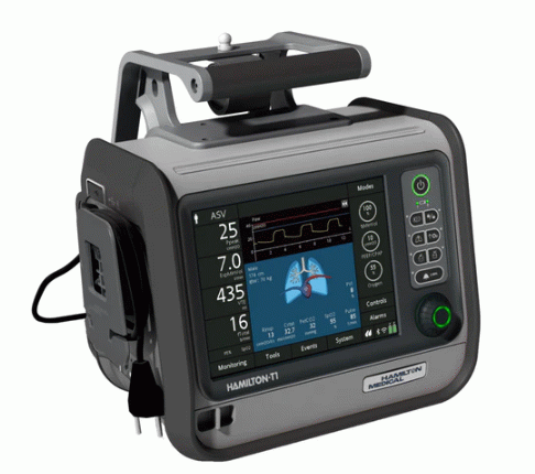 Hamilton T1 Transport Ventilator Ventilator Units