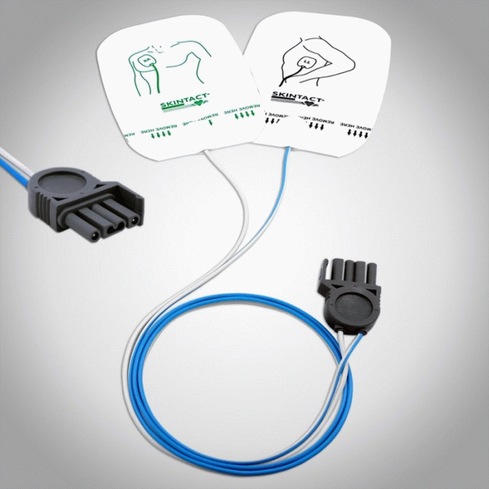 Skin-Tact Defibrillation Pads Physio Control Lifepak 12, Lifepak 15 ...