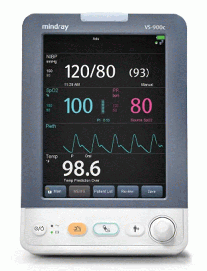 Mindray VS900C Vital Signs Monitor - Avobus Medical Equipment