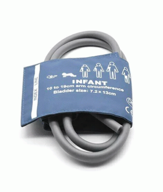 Other Reusable Blood Pressure Cuff with Two Tubes Cuffs Vital Signs ...