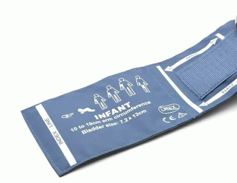 Other Reusable Blood Pressure Cuff with Two Tubes Cuffs Vital Signs ...