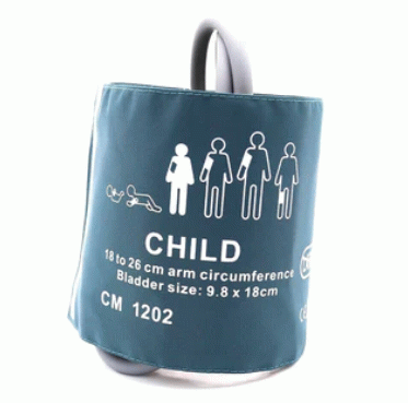 Other Reusable Blood Pressure Cuff with Two Tubes Cuffs Vital Signs ...