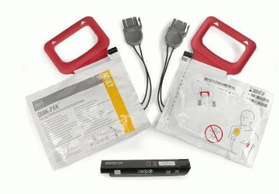Stryker Physio Control CHARGE-PAK CR Plus Replacement Kit with 2 sets of electrodes 11403-000001 ...