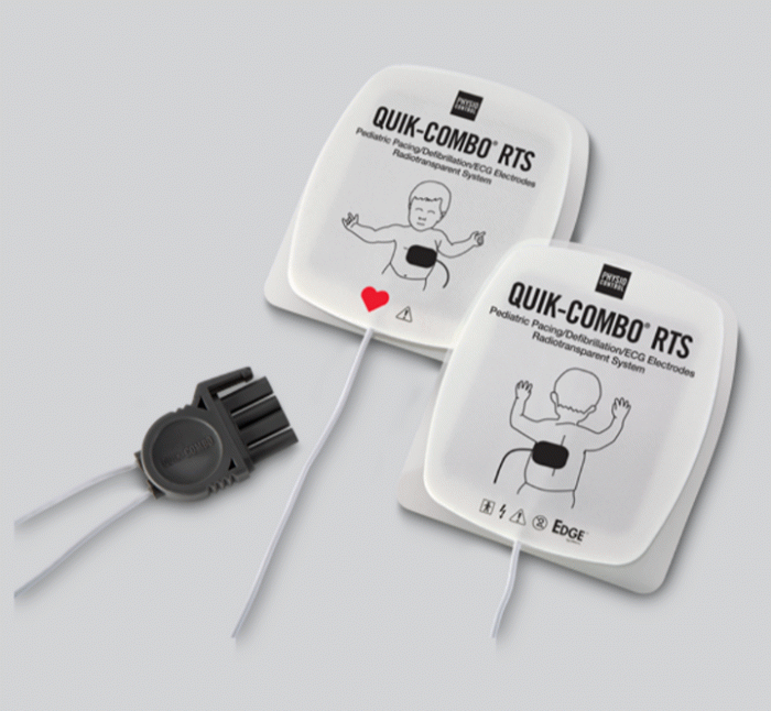 Stryker Physio Control Pediatric Quick Combo ElectrodesPads 11996 ...