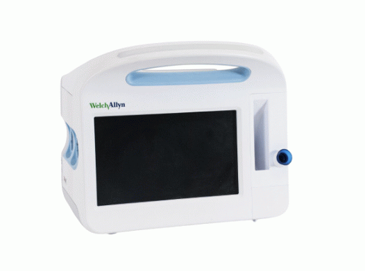 Welch Allyn Connex Spot Monitor 6000 with NIBP, Nonin SpO2, SureTemp 65NT-XX Vital Signs Monitor ...