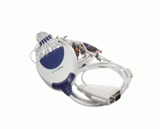 Welch Allyn ECG Cable AHA with Replaceable Leads 400293 EKG Accessories