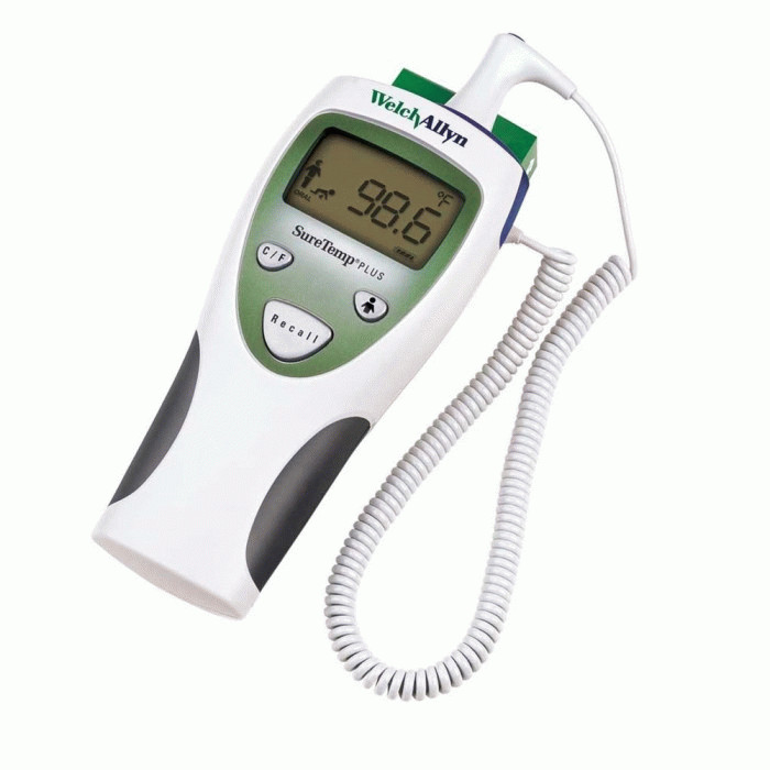 Welch Allyn SureTemp Plus 690 Electronic Thermometer with Oral Probe ...