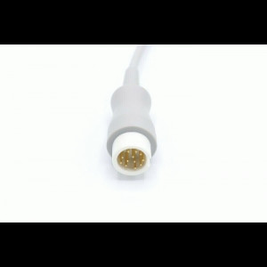 Philips ECG Trunk Cable 12 pin with 5 Lead Cables Patient Monitor ...