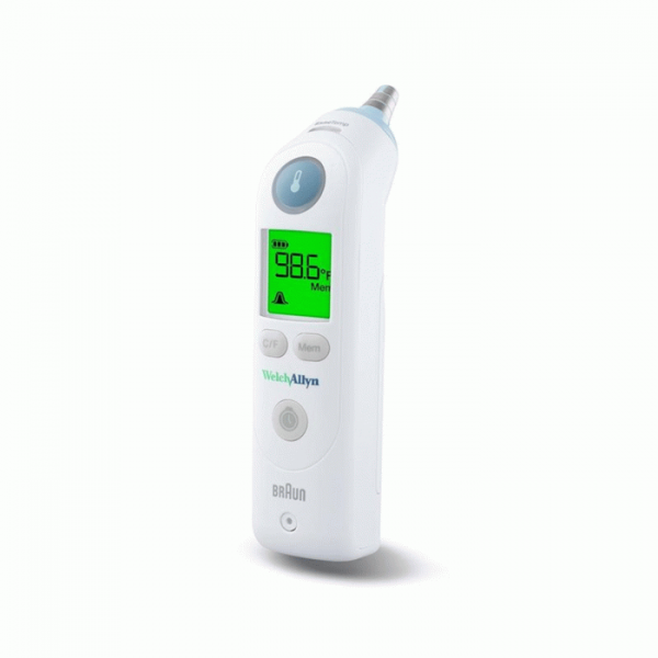 Welch Allyn Braun Thermoscan Pro 6000 Ear Thermometer with Small Cradle ...