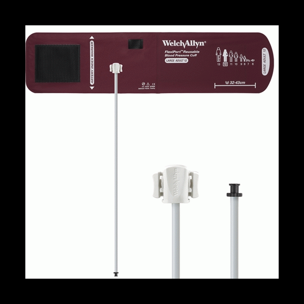 Welch Allyn Reusable FlexiPort Cuff REUSE-12-1TP - Avobus Medical Equipment