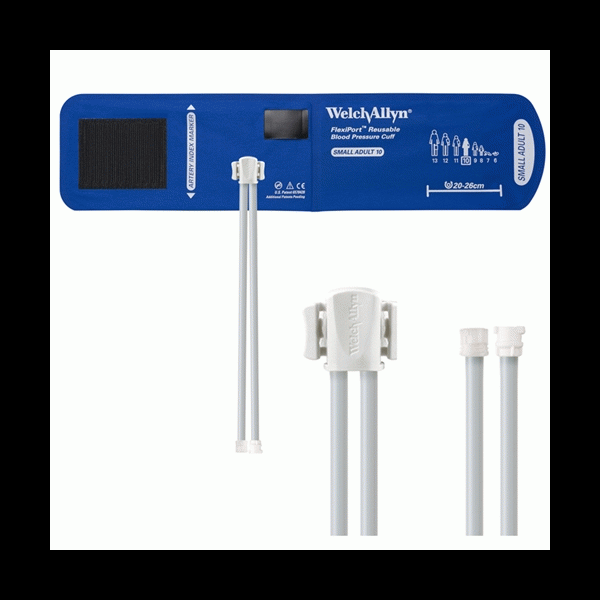 Welch Allyn Reusable FlexiPort Cuff with 2-Tube, Mated Locking ...