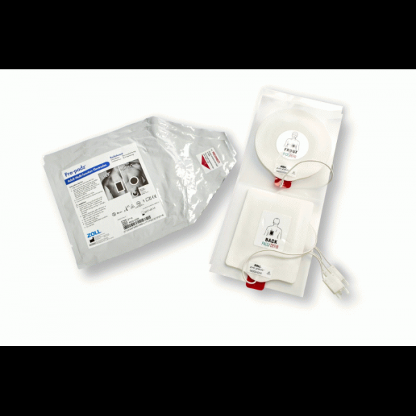 Zoll Pro-padz Solid Gel Multi Function Single Electrode 8900-4006 Pads ...