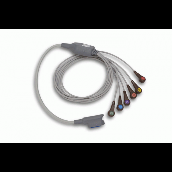 Zoll V Lead Patient Cable Propaq® 12-Lead ECG 8300-0804-01 - Avobus ...