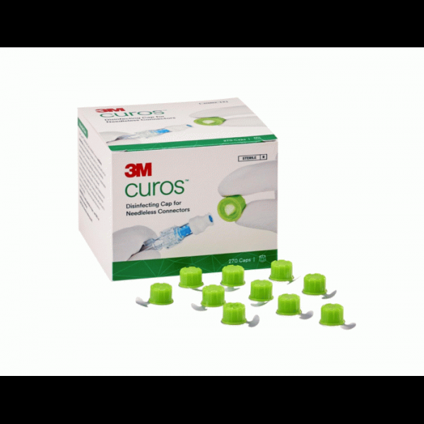 3M Curos Disinfecting Port Protector CFF1-270 Infusion Accessories