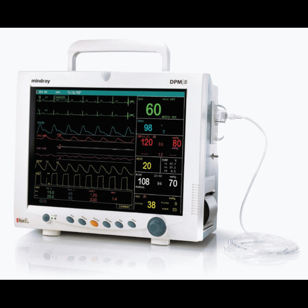 Mindray DPM5 Patient Monitor with 3/5 Lead, NIBP, IBP, SpO2, ETCO2 ...