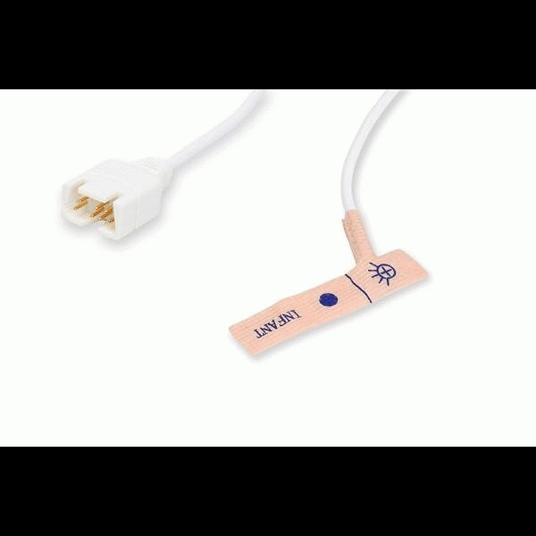Masimo Compatible Disposable SpO2 Sensor with Infant Sensor S533-490 ...