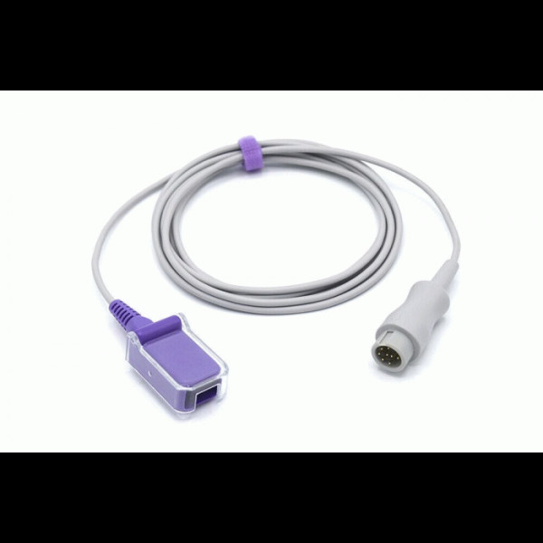 Compatible Mindray 8 Pin Adapter SpO2 Sensor Compatible 0010-20-42712 ...