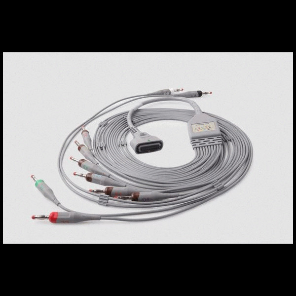 Edan ECG Cable with 4mm, banana connector, AHA 01.57.471279 Cables EKG