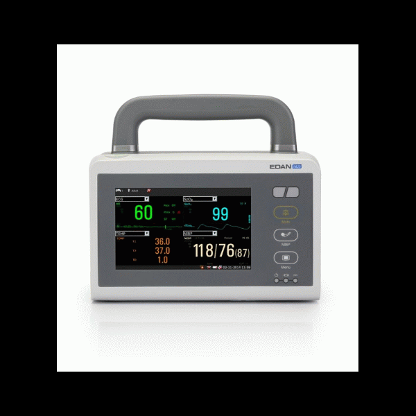 Edan iM20 Transport Patient Monitor with 3/5 Lead ECG, Respiration ...
