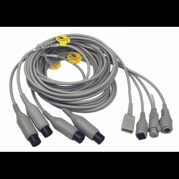 Edan Pressure transducer interface cable 01.57.471013 Probes Patient ...