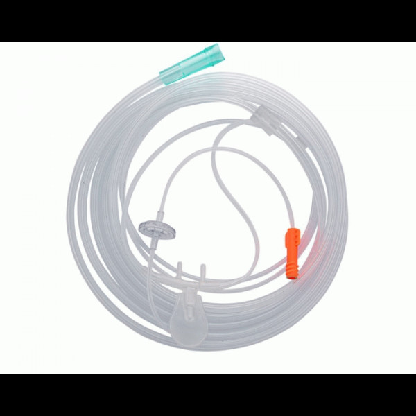 Oridion Compatible O2 CO2 Split Nasal Microstream Sampling Line ...